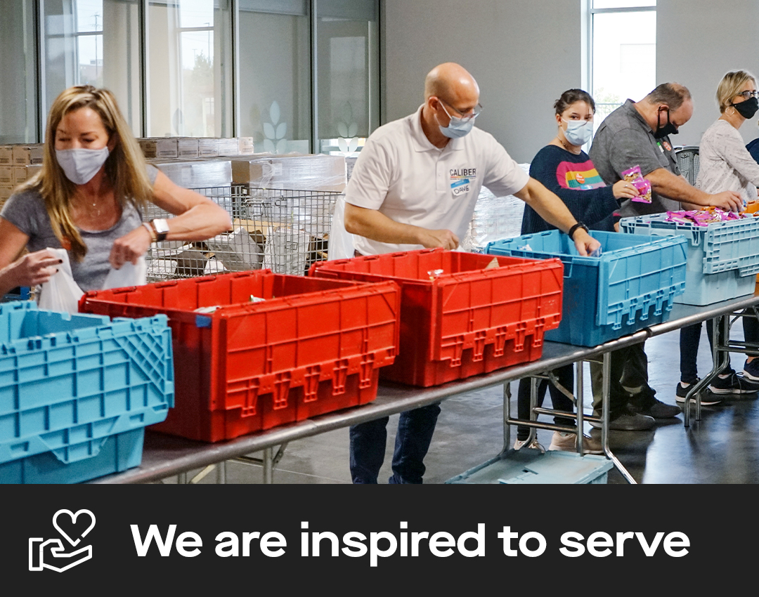 We are inspired to serve